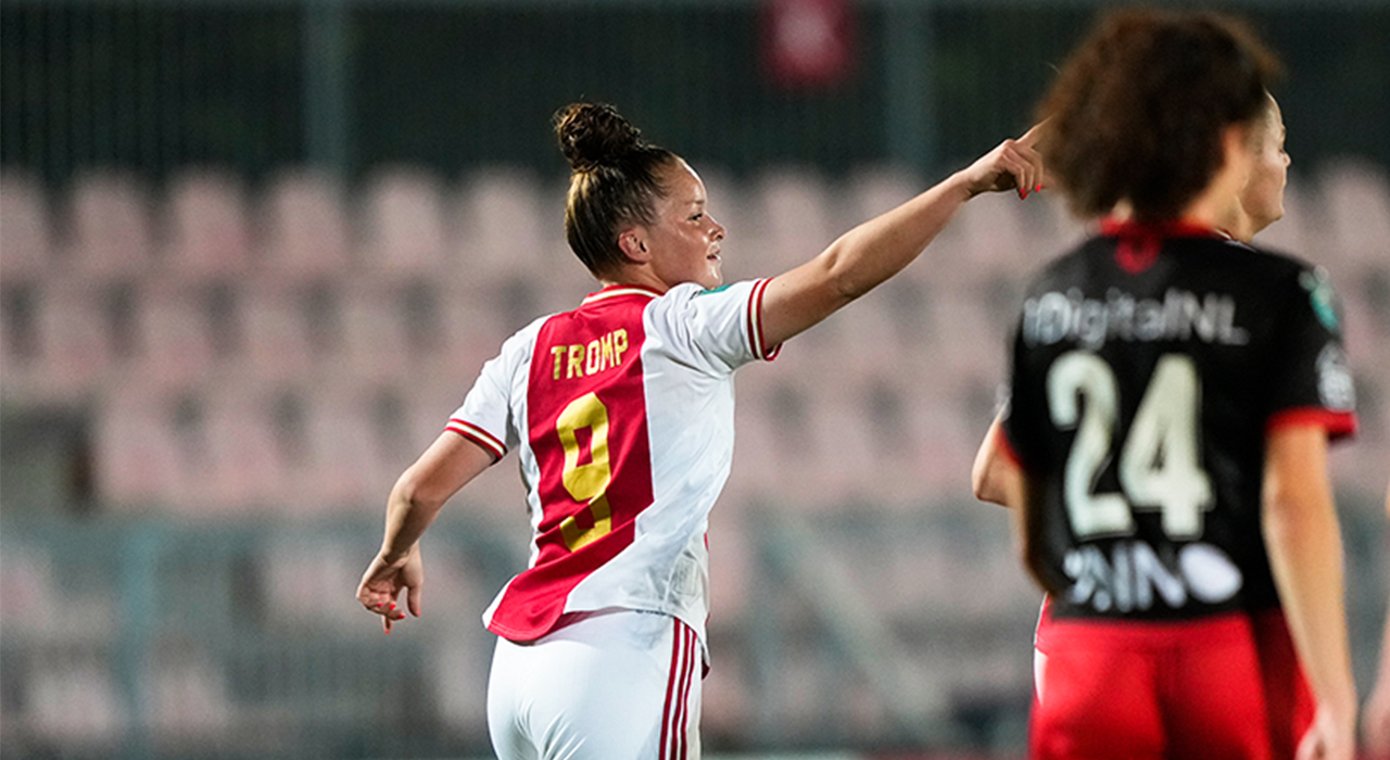 Highlights Ajax Vrouwen - Excelsior | Vier uit vier
