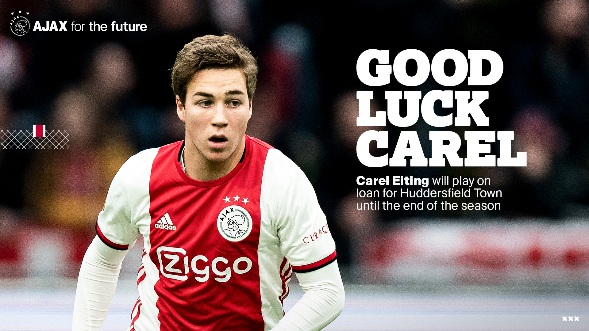 Care Eiting op huurbasis naar Huddersfield Town FC