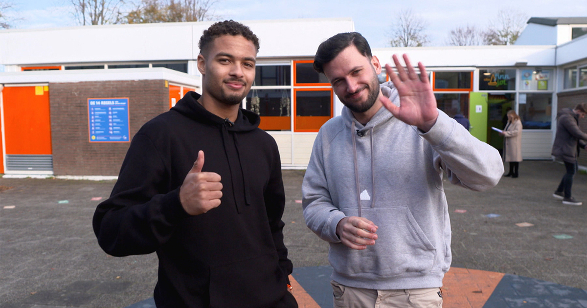 Rensch opent Schoolplein 14 op zijn oude basisschool: 'Toen we hier in ...