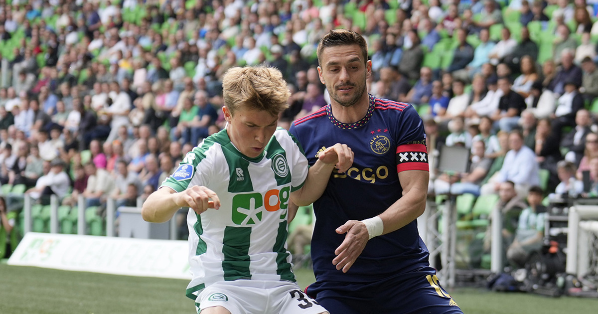 Highlights FC Groningen - Ajax | Duel gestaakt